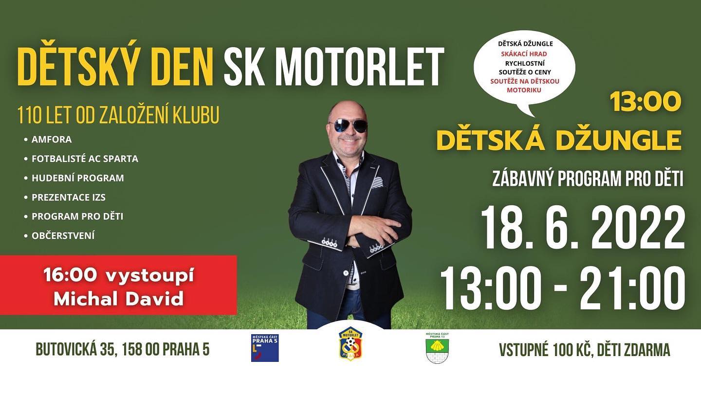 Oslavy 110 let od založení SK Motorlet Praha
